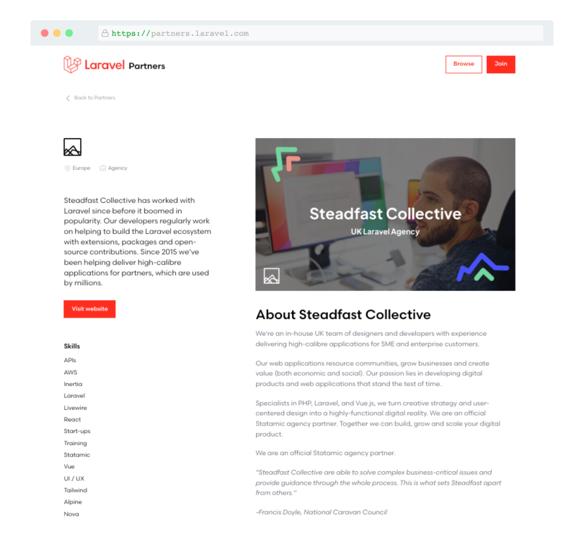 Steadfast Collective - Official Laravel Partners | Steadfast Collective